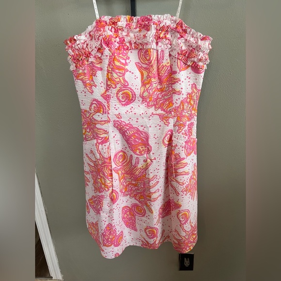 Lilly Pulitzer | Dresses | Lilly Pulitzer Seashell Ferra Strapless ...
